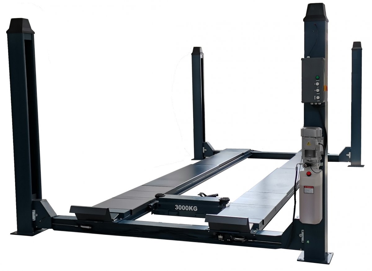 Fire-søjlede lifte og tilbehør - Ce Progress Aps