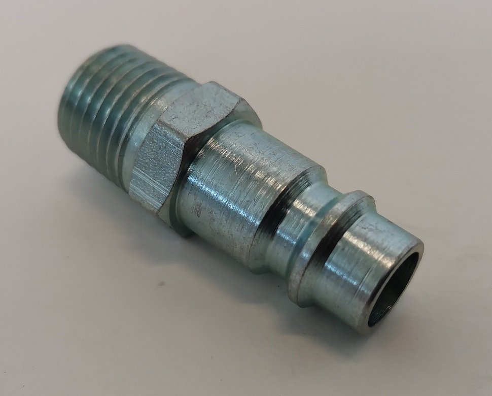 Lynkobling til luft "han", 1/4" udv. - Kompressorer og tilbehør - Ce ...